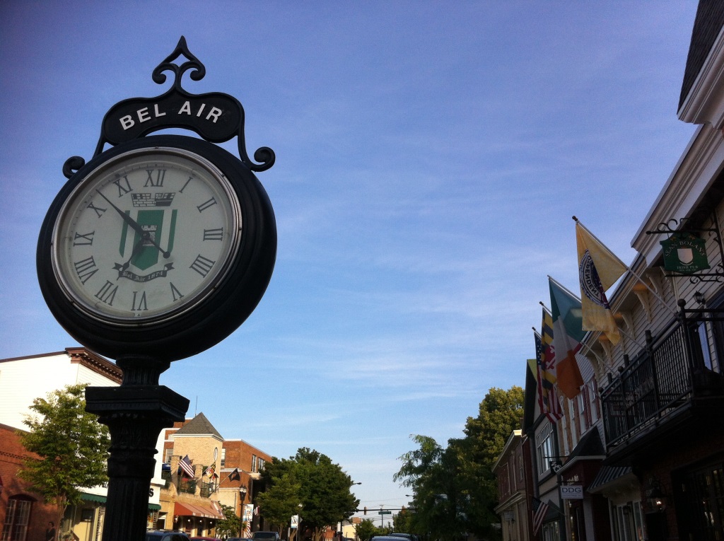 Main St Clock v2 - Bel Air Downtown Alliance